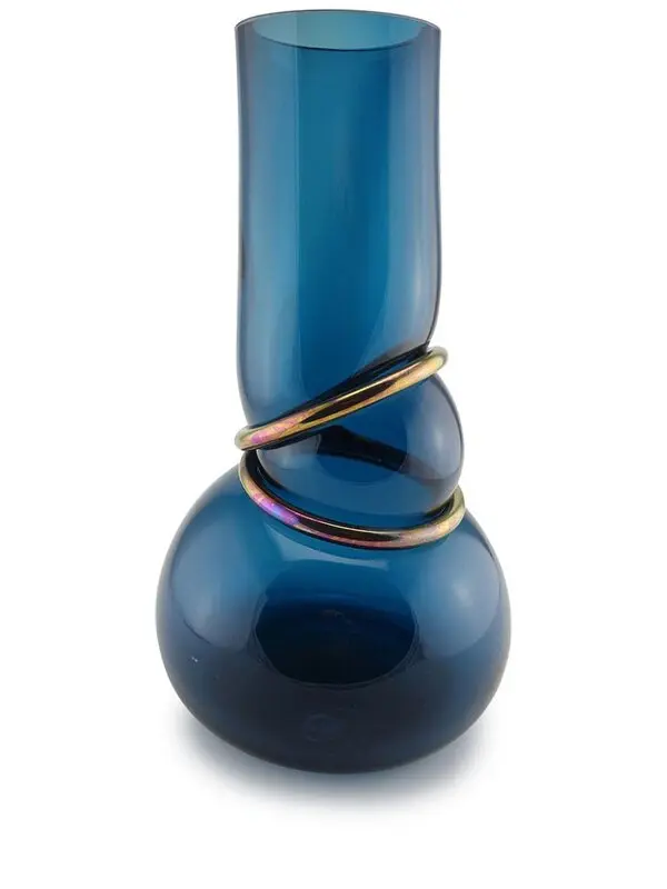 VANESSA MITRANI Double Ring Glass Vase