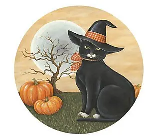 COURTSIDE MARKET Pretty Kitty 12'diam Circular Board