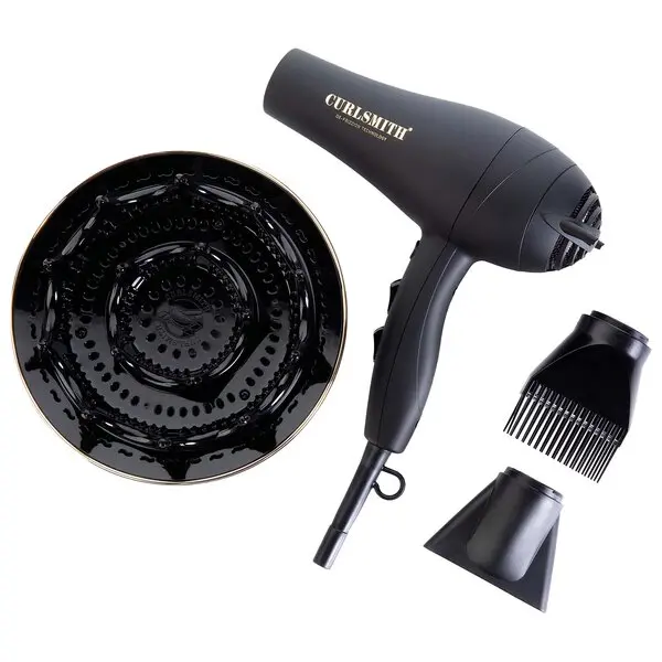 CURLSMITH Hair Defrizzion Dryer & Xxl Diffuser