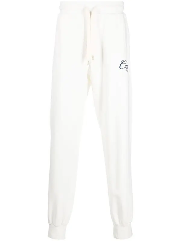 Casablanca Logo-print Track Pants - White