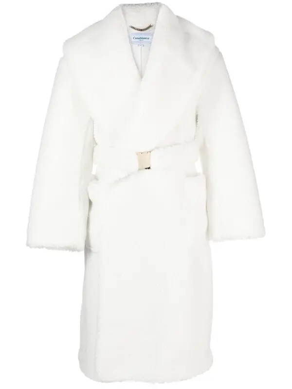Casablanca Faux-shearling Robe