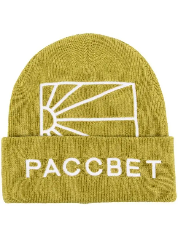 RASSVET Logo-embroidered Beanie - Green