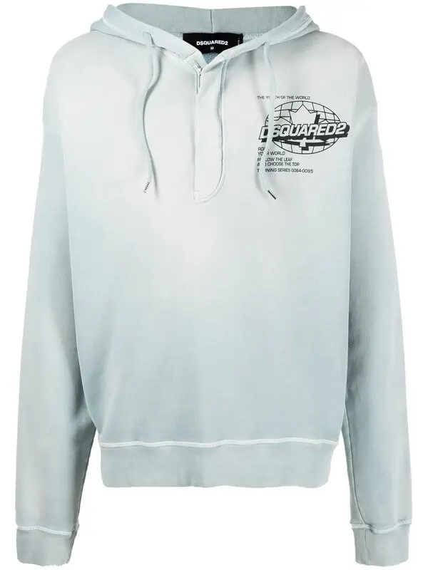 Dsquared2 Logo-print Cotton Hoodie
