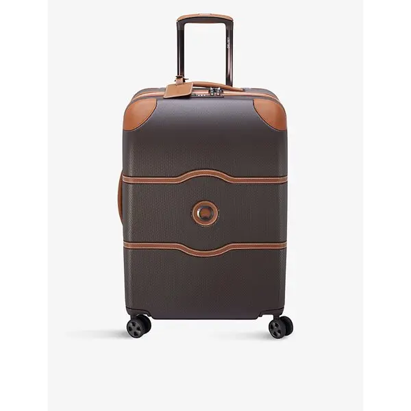 DELSEY Four Double-wheel Suitcase 66cm - Dark Brown