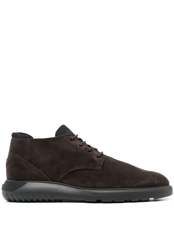 Hogan Lace-up Ankle Boots