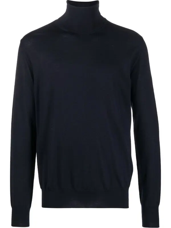 JIL SANDER Roll-neck Merino Wool Jumper