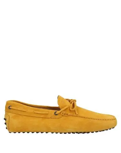 TOD'S Leather Loafers - Yellow
