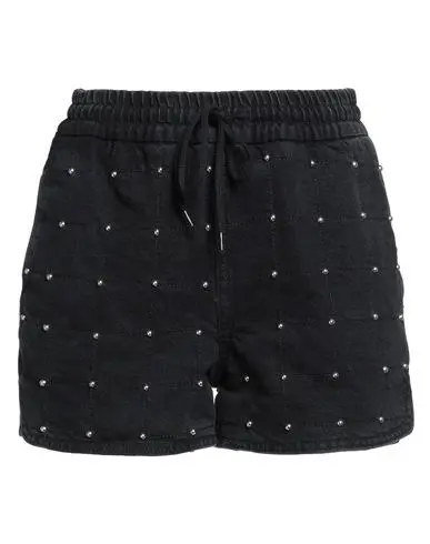 Maje Denim Quilted Shorts