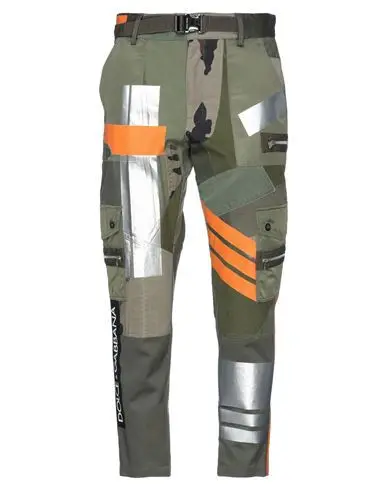 Dolce & Gabbana Cotton Blend Military Pants