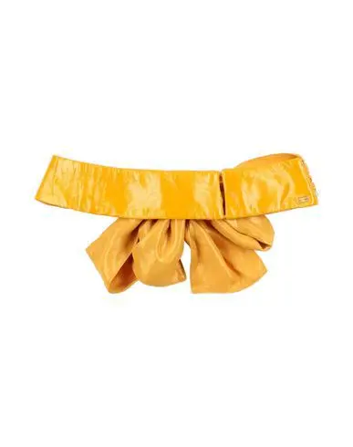 Elisabetta Franchi Scarf Size Polyester, Polyurethane Coated - Orange