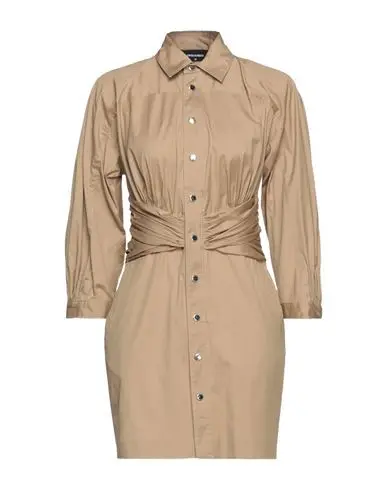 Dsquared2 Mini Shirt Dress - Beige