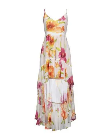 TWINSET Floral-print Crepe Mini Dress - White