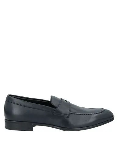 DOUCAL'S Calfskin Loafers - Blue
