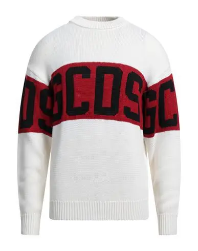 Gcds Knitted Sweater - White