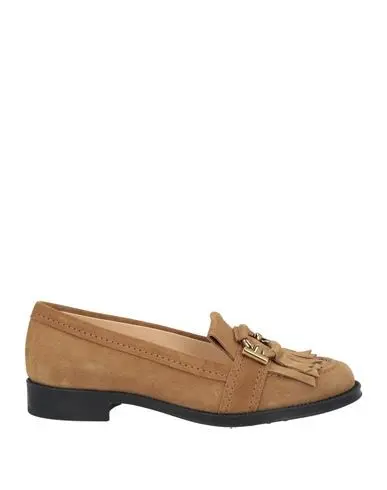 TOD'S Loafers In Leather With Fringe - Beige