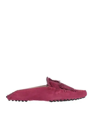 TOD'S Leather Mules - Purple