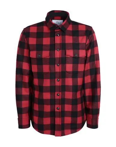 Woolrich Alaskan Melton Wool Overshirt Shirt Size Wool, Polyamide