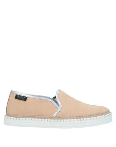 Hogan Rebel Leather Sneakers - Beige