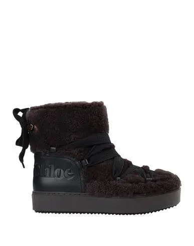 See By Chloé Padded Ankle Boots - Brown