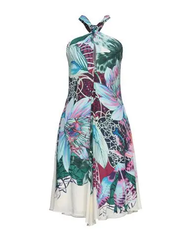 Roberto Cavalli Flared Midi Dress