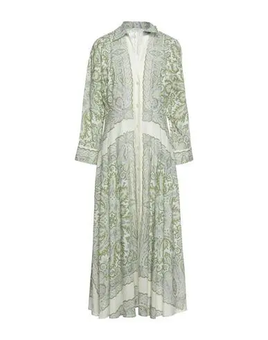 Sandro Maxi Shirtdress - Green