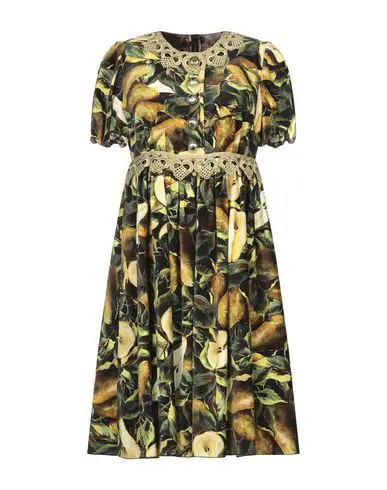 Dolce & Gabbana Mini Dress With Floral Design