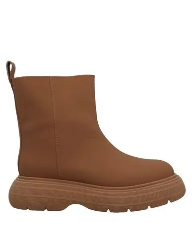 Gia Couture Ankle Boots - Beige