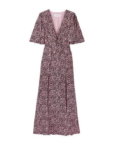 Les Reveries Leopard-print Maxi Dress