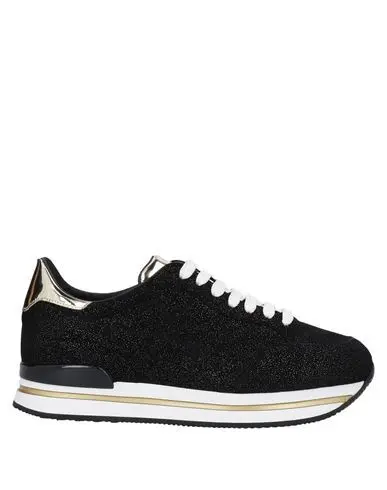 Hogan Leather And Textile Sneakers