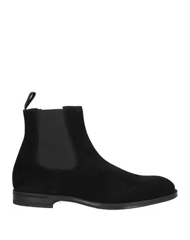 DOUCAL'S Leather Chelsea Boots - Black