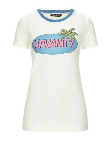 Dolce & Gabbana Printed T-shirt - Yellow