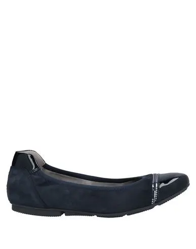 Hogan Ballet Flats In Leather - Blue