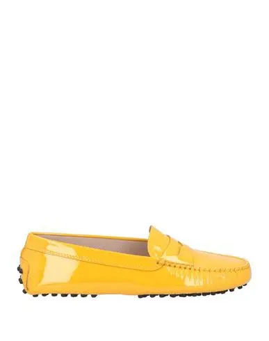 TOD'S Loafers In Soft Leather - Yellow