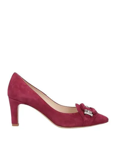 TOD'S Leather Loafers - Red