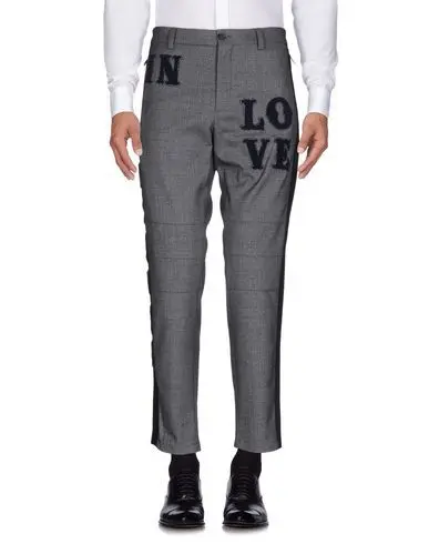 Dolce & Gabbana Casual Pants In Cotton, Wool And Elastane