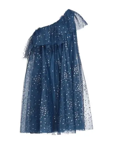 Red Valentino Mini One-shoulder Dress - Blue