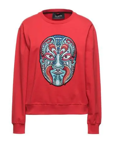 CUSTO BARCELONA Fleece Sweatshirt - Red