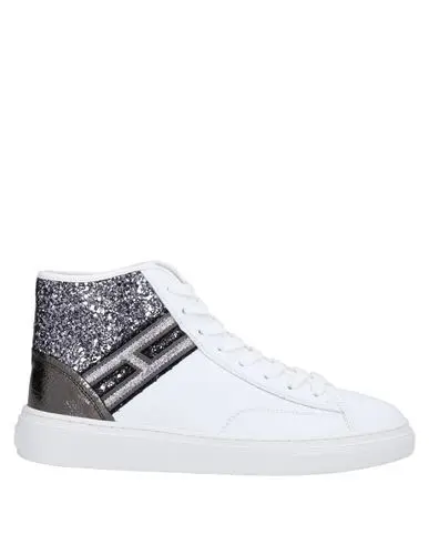 Hogan Leather High-top Sneakers - White