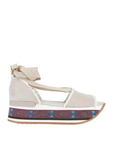 Hogan Thong Wedge Sandals