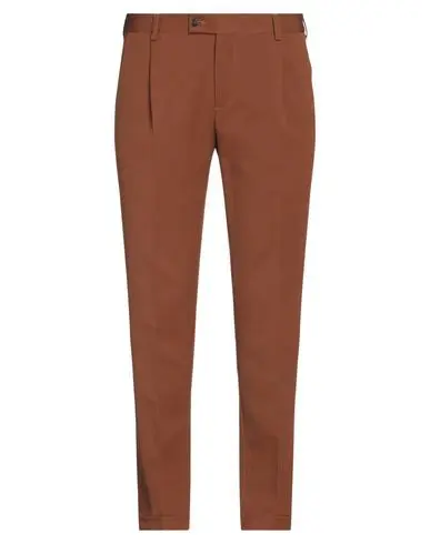 DANIELE ALESSANDRINI Pants Size Polyester, Elastane - Brown