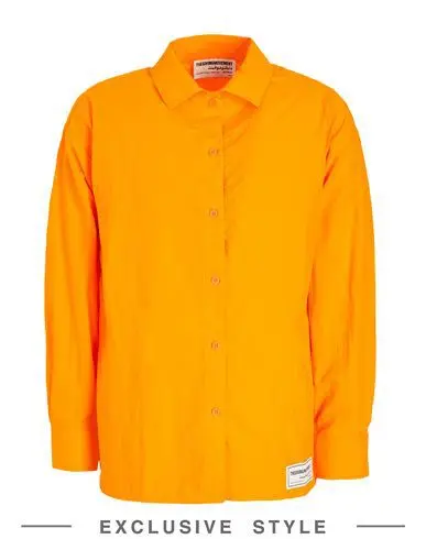 THE GIVING MOVEMENT X YOOX Recycled Nylon Shirt - Orange
