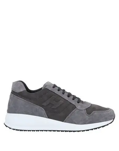 Hogan Soft Leather Sneakers - Grey