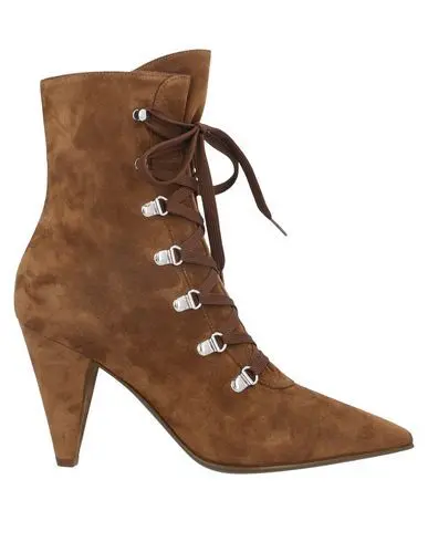 GIANVITO ROSSI Leather Ankle Boots - Brown