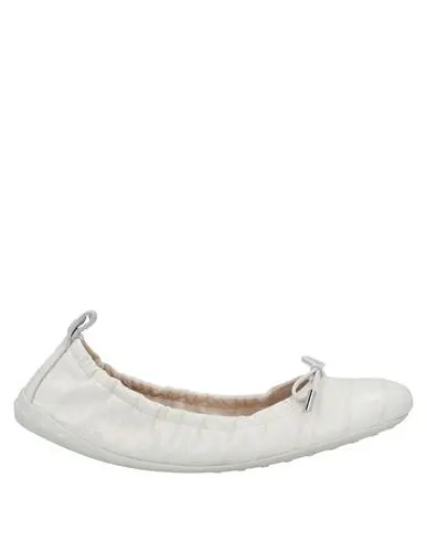 TOD'S Ballerina Flats - White