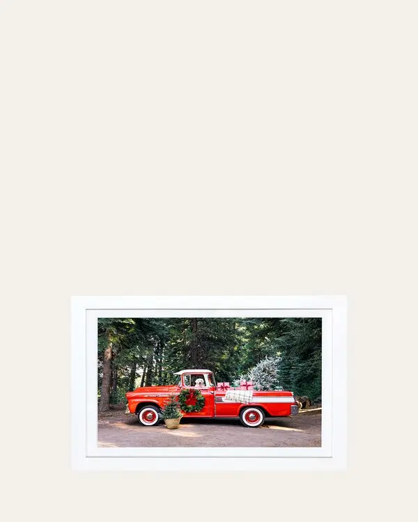 Gray Malin Holiday Pup Mini Print