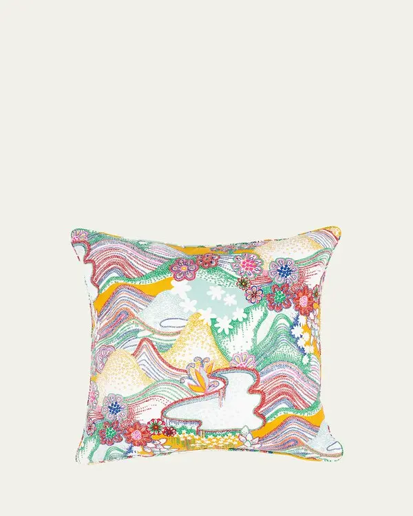 Schumacher Daisy Chain 22" Pillow