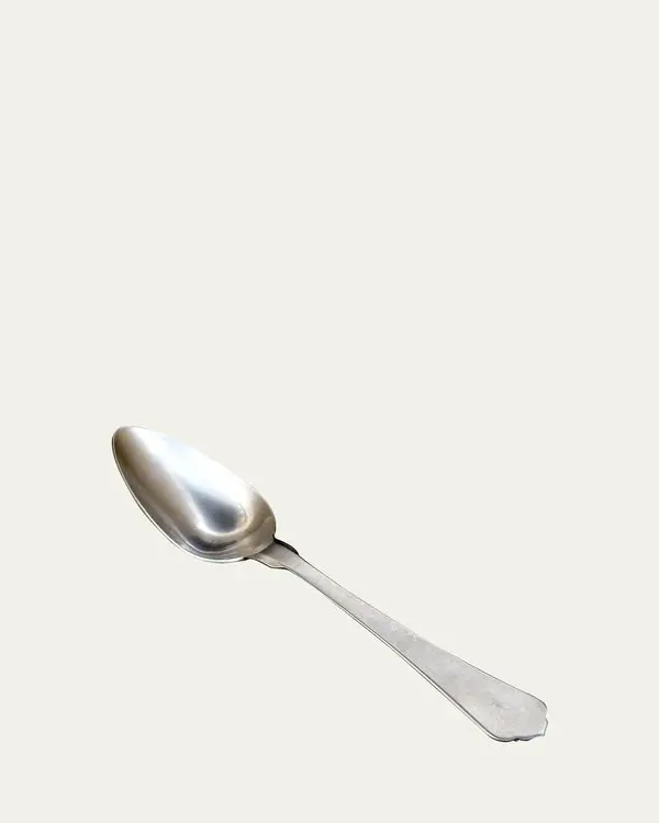 ASTIER DE VILLATTE Naples Serving Spoon, Stone Finish
