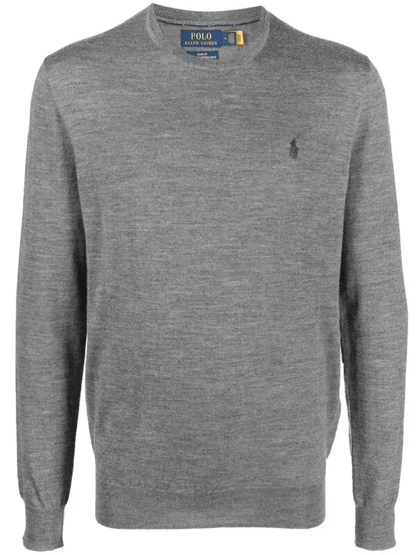 Ralph Lauren Polo Pony Jumper - Grey
