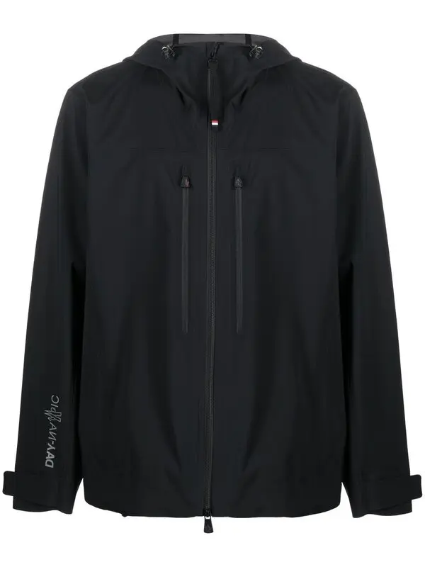 Moncler Logo-print Sleeve Hooded Jacket