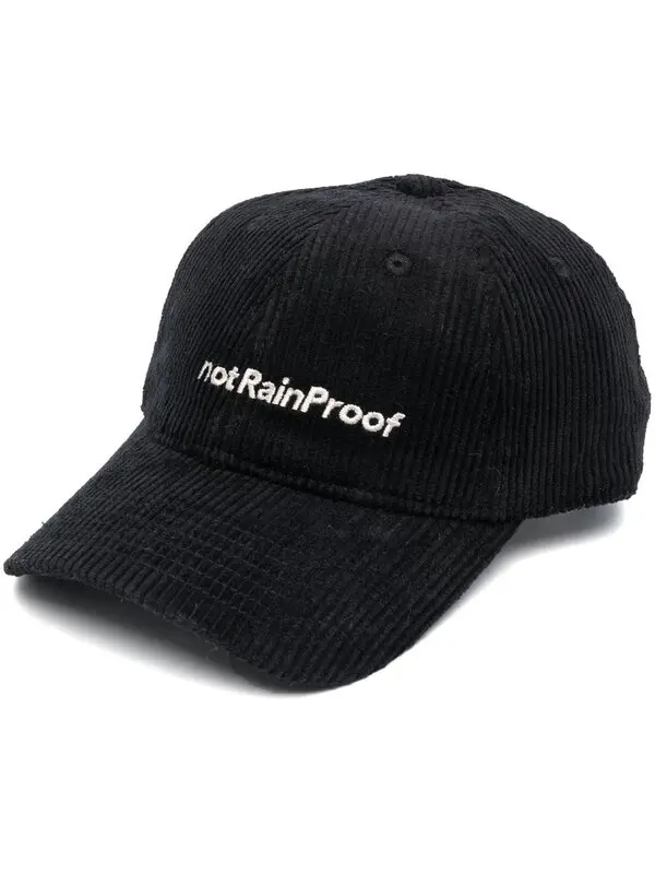 STYLAND Embroidered-slogan Baseball Cap - Black